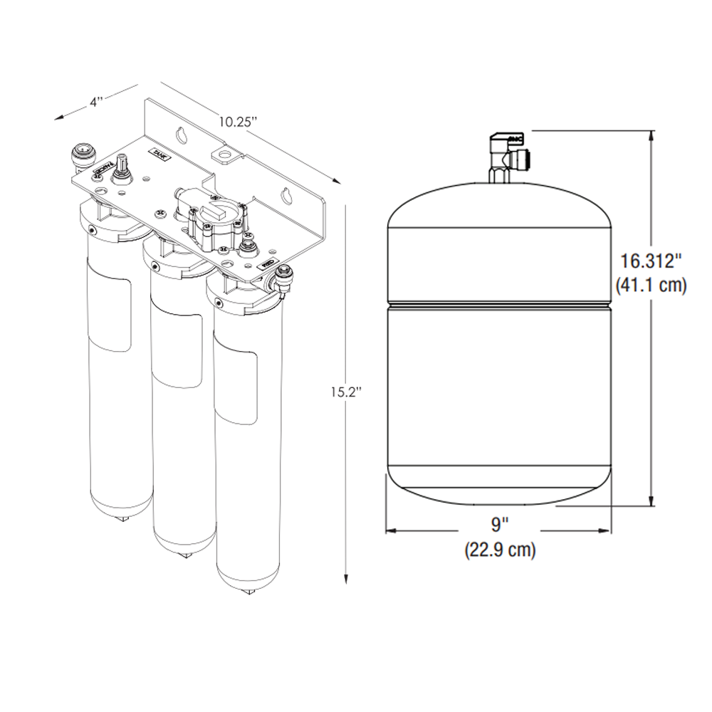 3M™ 3MRO301 Reverse Osmosis System– AquaPureFilters.com