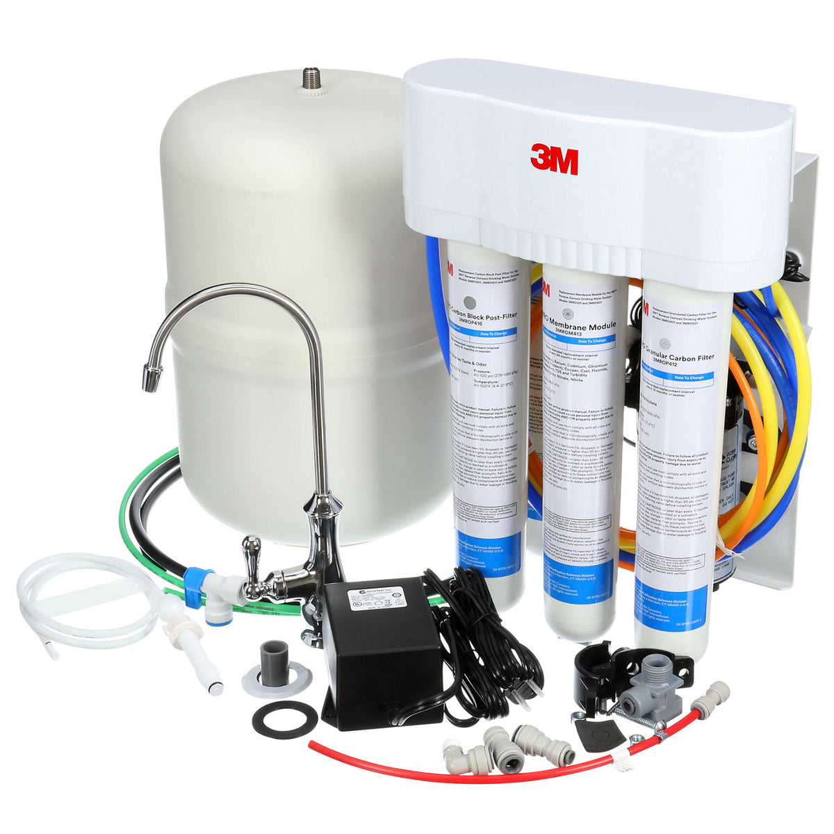 3M™ 3MRO501 Reverse Osmosis System with Booster Pump– AquaPureFilters.com