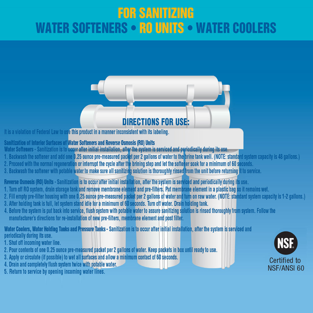 Sani-System Reverse Osmosis Liquid Concentrate Sanitizer ...