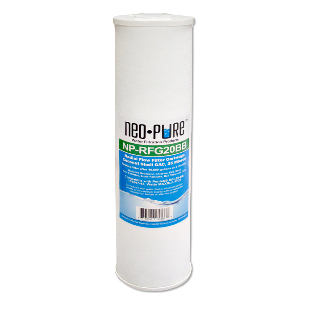 Neo-Pure NP-RFG20BB Granular Activated Carbon Filter (AP817-2 Alternat ...